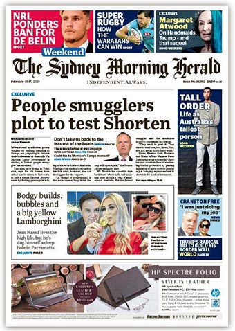 Axe hovers over Sydney Morrison Herald – The Bug Online