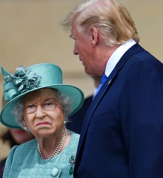 Palace coup: Trump grabs Queen’s corgi – The Bug Online