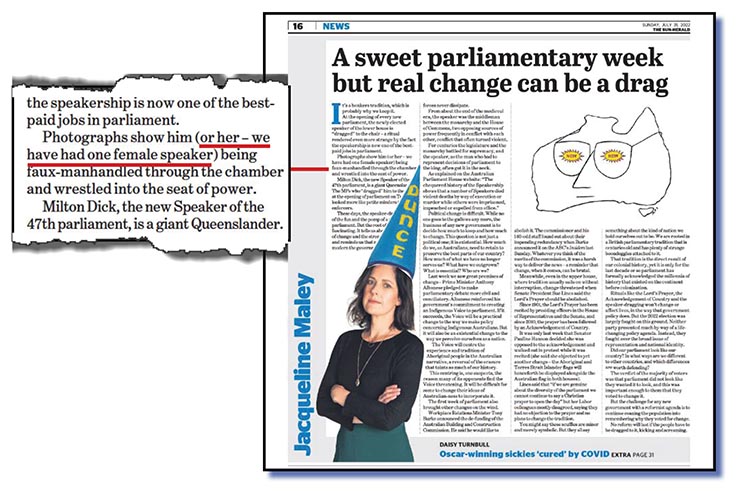 Maley mucks up …. again – The Bug Online