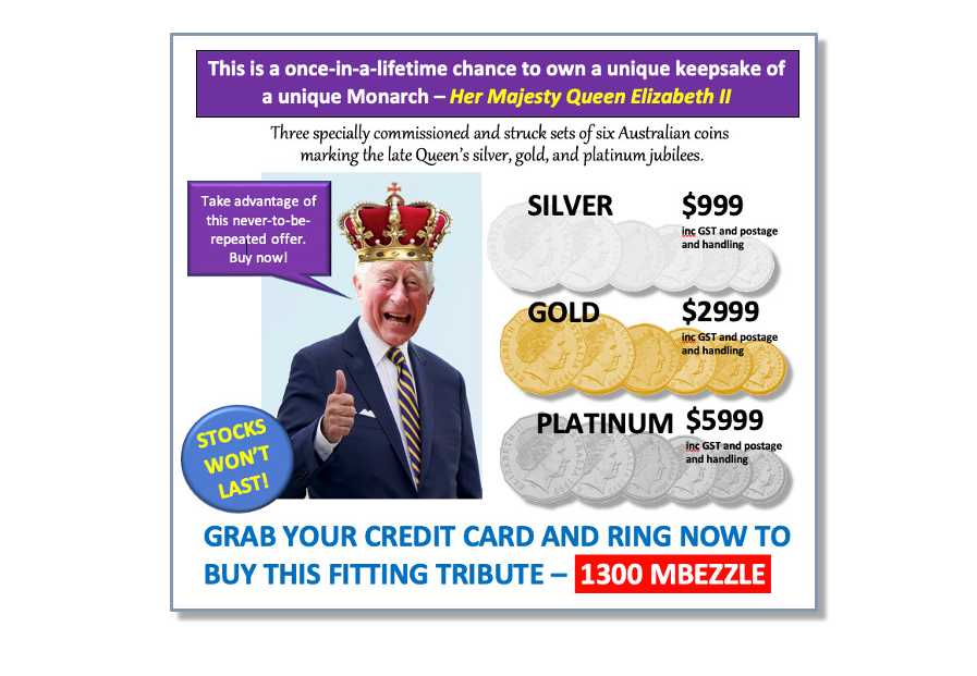 Royal rip-off claims – The Bug Online
