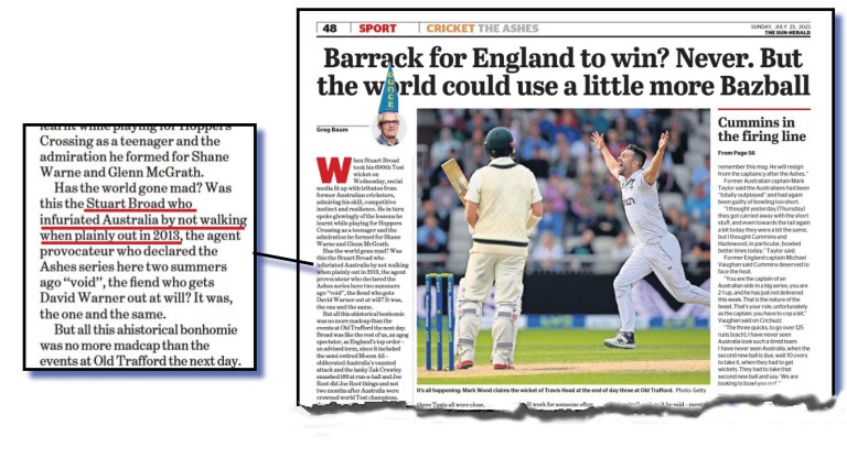 The finger’s up, Greg… – The Bug Online