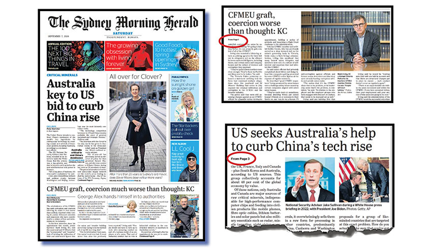 Another page-spurner from the Herald! – The Bug Online